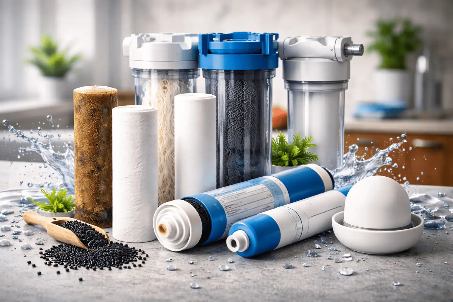 Different Types of Water Filters in Singapore - Aqua Kent Singapore